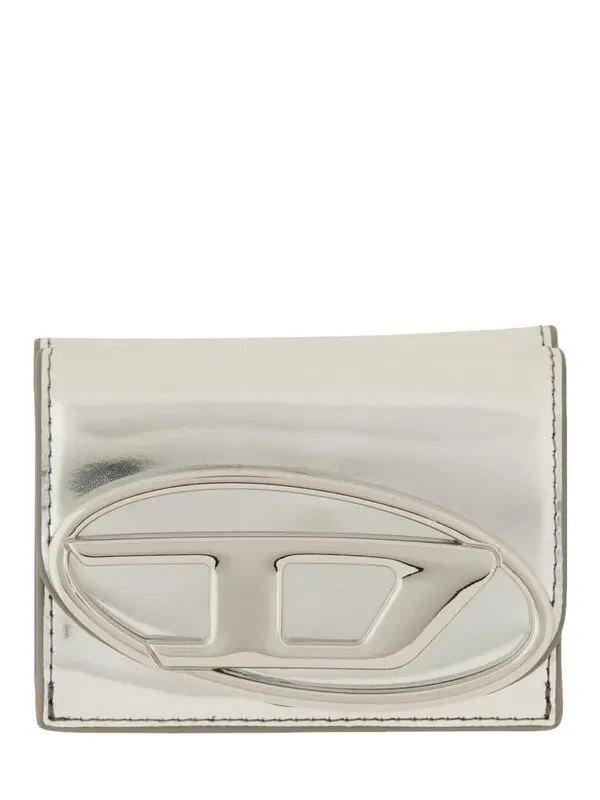 DIESEL® Trifold Wallet - Silver
