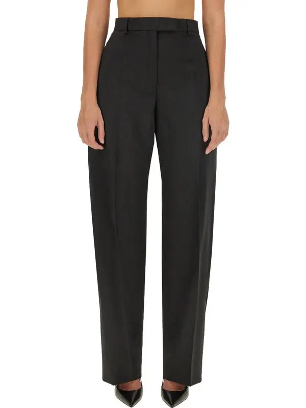 Sportmax Ampezzo1234 Wide Leg Pants - Black