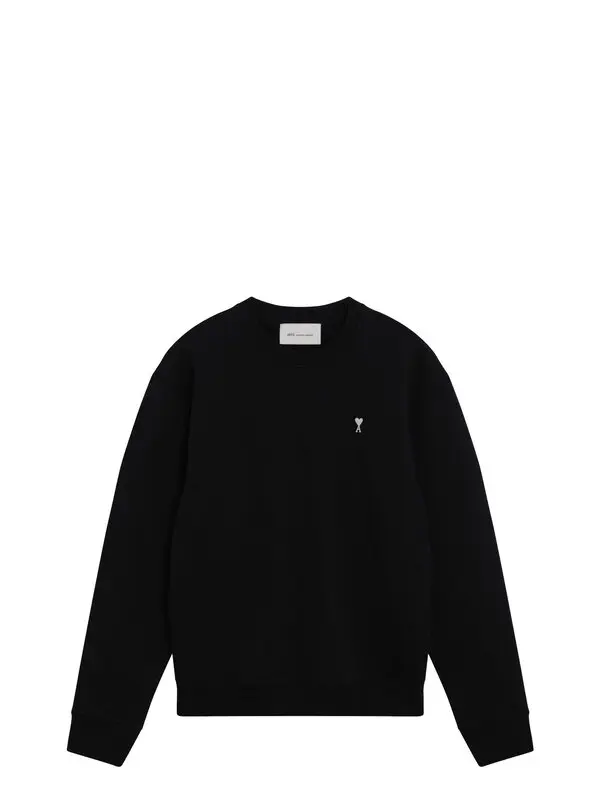 Ami De Coeur Crewneck Sweatshirt - Black