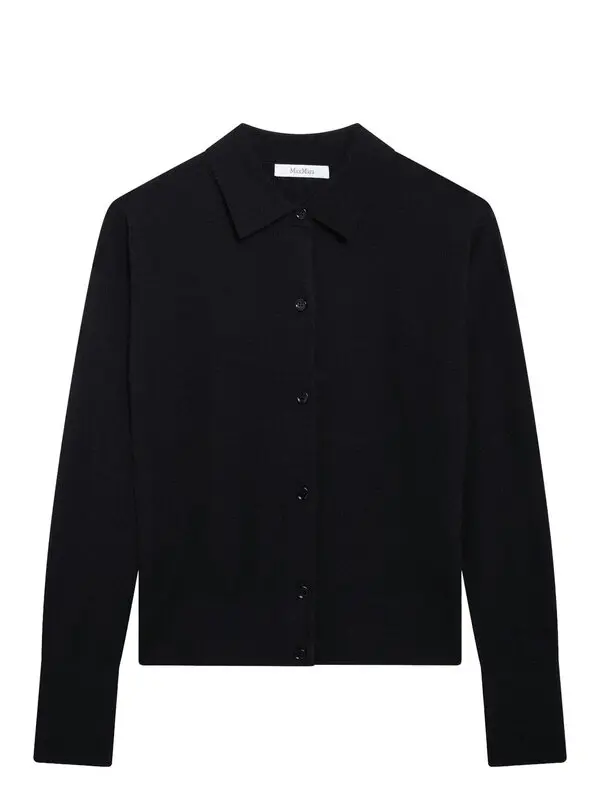 Max Mara Wool-blend Cardigan - Blue