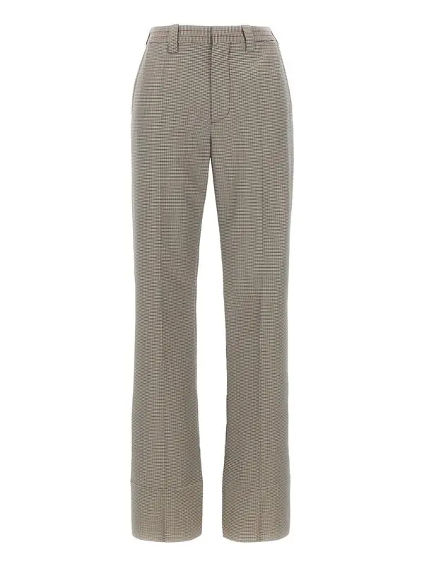Marni Checked Trousers - Multicolor