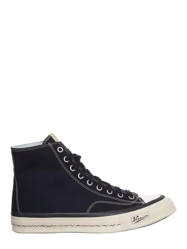 Visvim Skagway Hi High-top Canvas Sneakers - Black