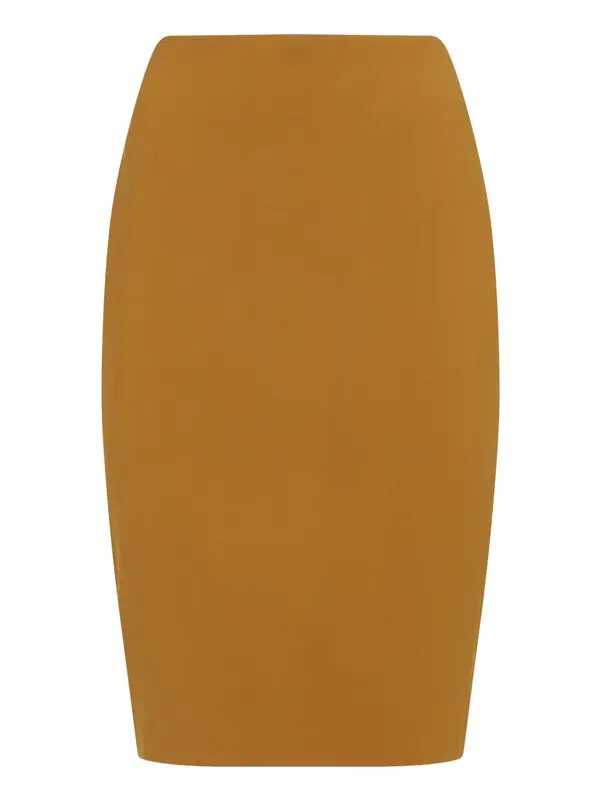 Saint Laurent Pencil Midi Skirt - Multicolor