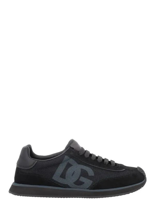 Dolce & Gabbana Sneaker Dg Cushion - Black