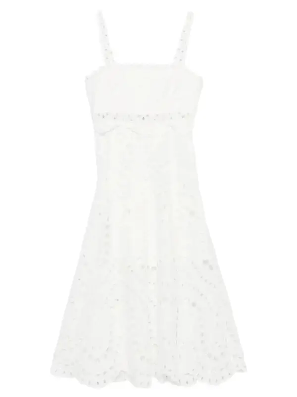 Charo Ruiz Ibiza Glimmer Long Dress White - Multicolor