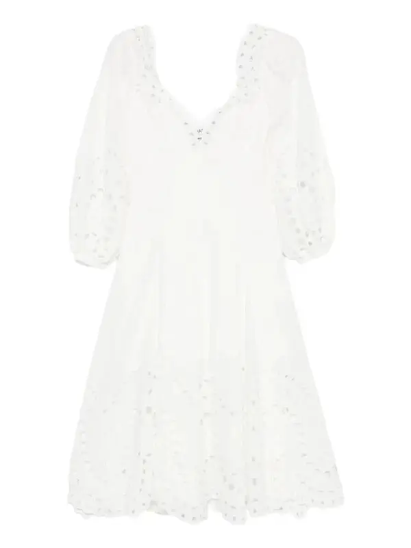Charo Ruiz Ibiza Corbin Long Dress In White - Multicolor