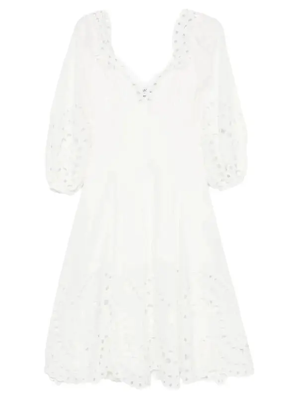 Charo Ruiz Ibiza Corbin Long Dress In White - Multicolor