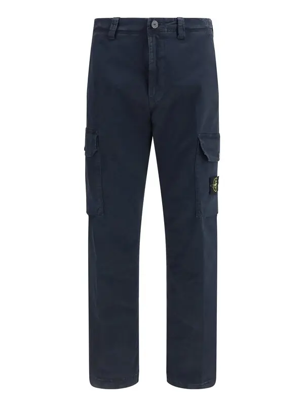 Stone Island Cargo Pants - Blue