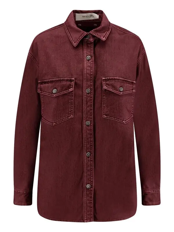 GOLDEN GOOSE Patty Cotton Shirt - Multicolor