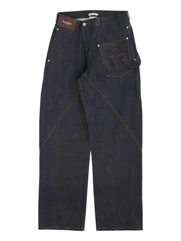 JW Anderson Twisted Workwear Jeans - Blue