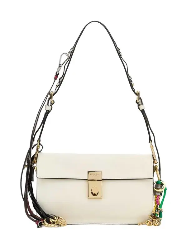 Prada Vitello Leather Tote Bag - White