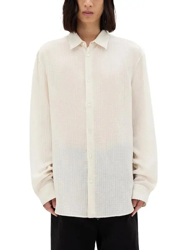 ANN DEMEULEMEESTER Neutrals Shirts - Cream
