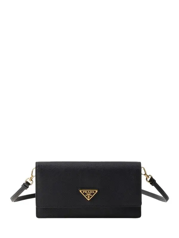 Prada Saffiano Leather Mini Bag - Black
