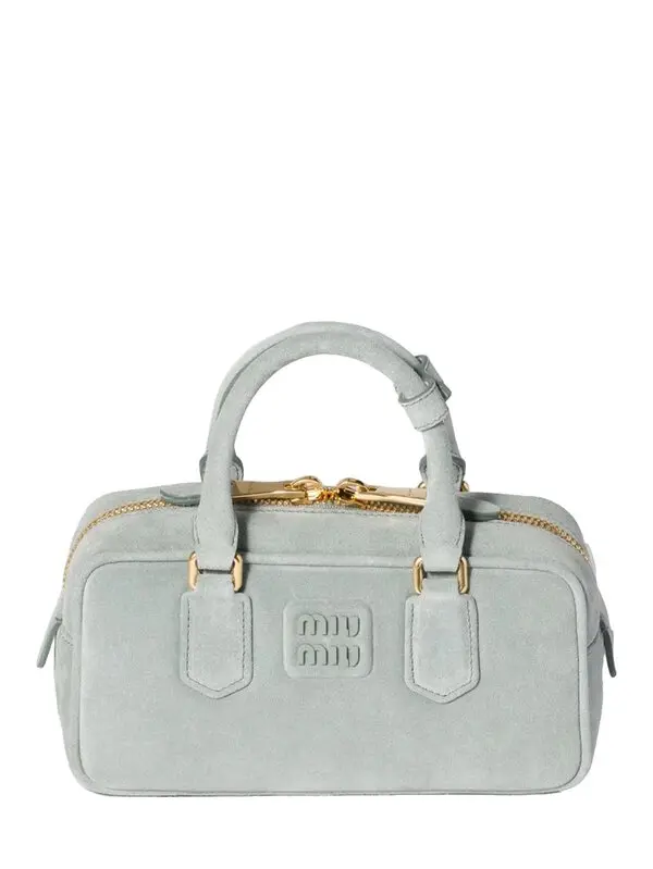 Miu Miu Calfskin Handbag - Blue
