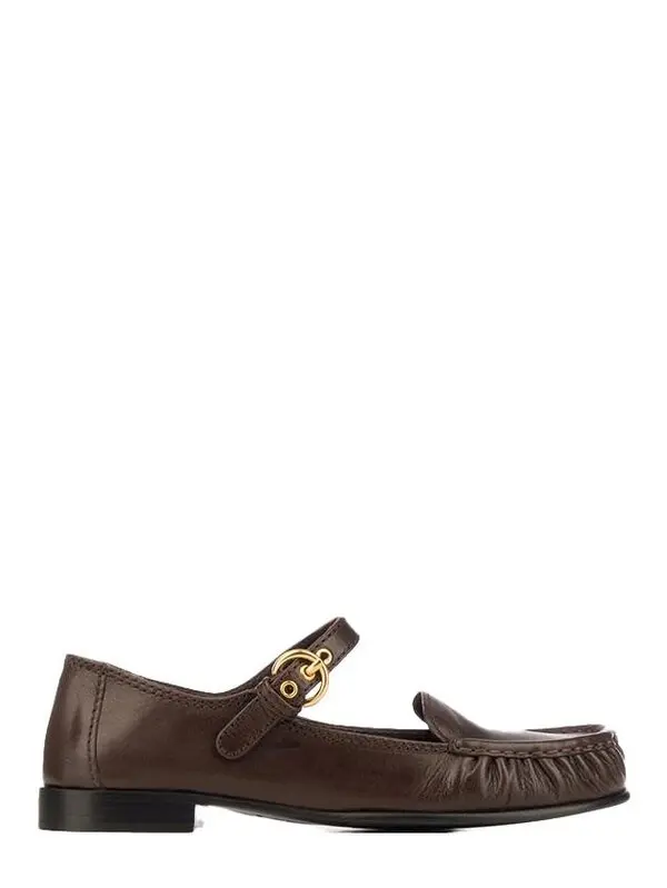 Miu Miu Mary Jane Loafers - Multicolor