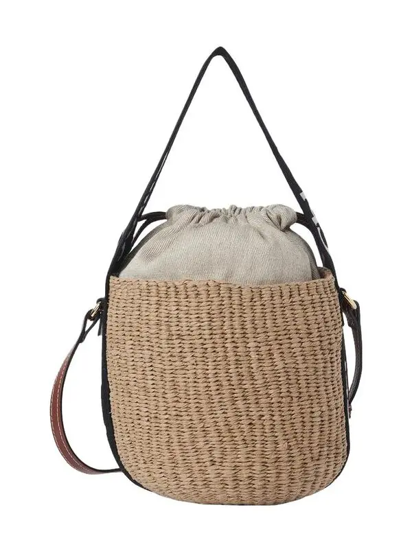 Chloé Woody Small Basket Bag - Multicolor