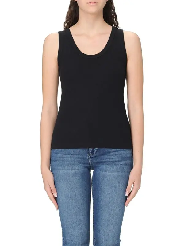 Max Mara Ribbed Tank Top - Black