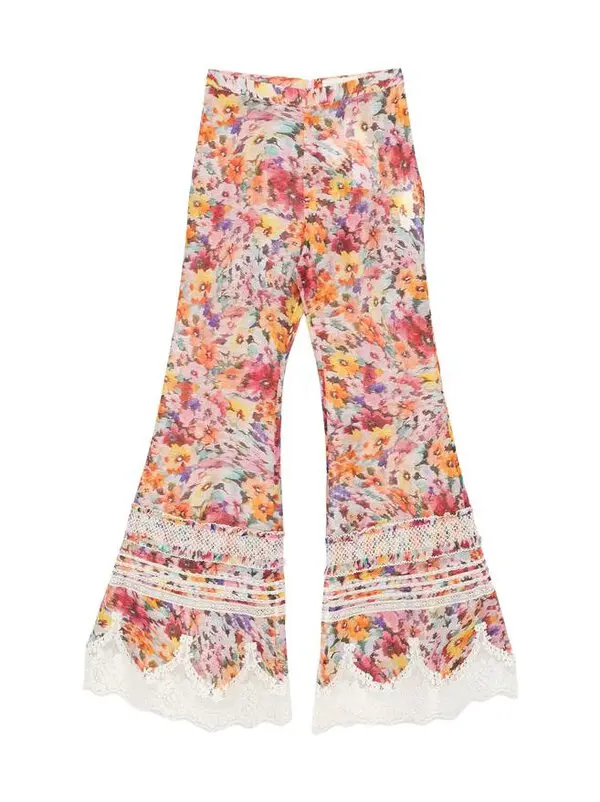 Zimmermann Tailored Trousers - Pink