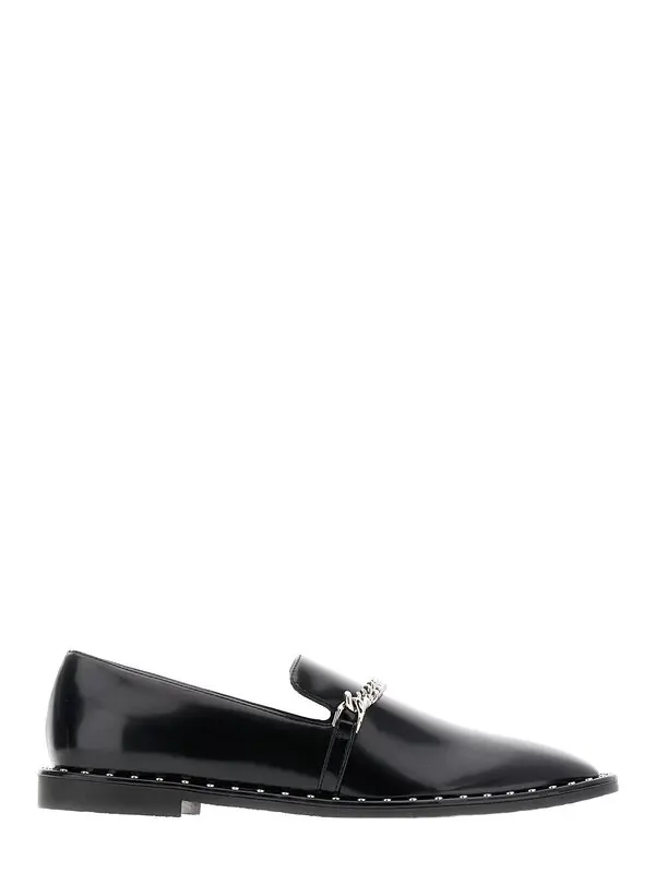 Stella McCartney Chain Detail Studded Loafers - Multicolor