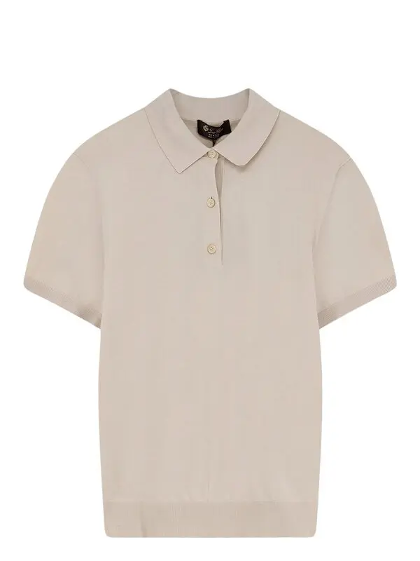 Loro Piana Ice Wish Cotton Polo Shirt - Multicolor