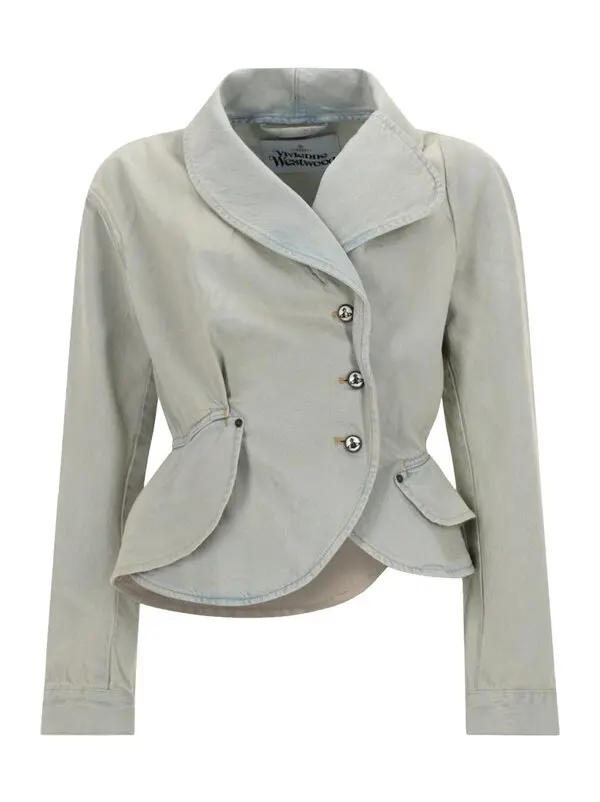 VIVIENNE WESTWOOD Stormy Denim Jacket - Blue