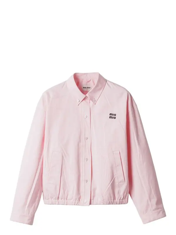 Miu Miu Cotton Jacket - Pink