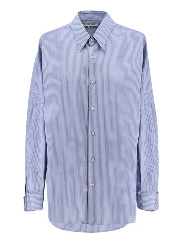 MAISON MARGIELA Striped Cotton Shirt - Multicolor
