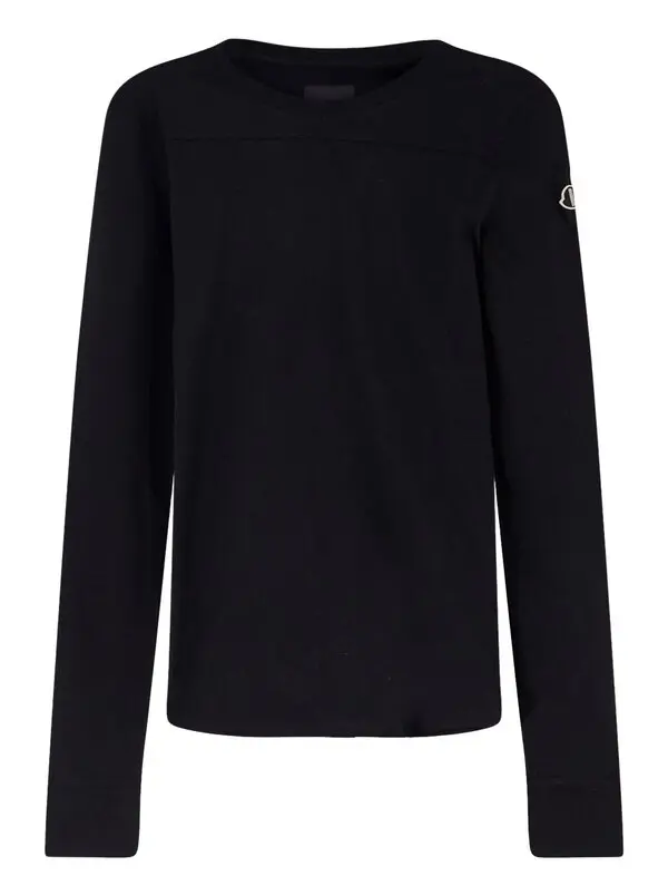 Moncler Rick Owens Girder Cotton T-shirt - Black