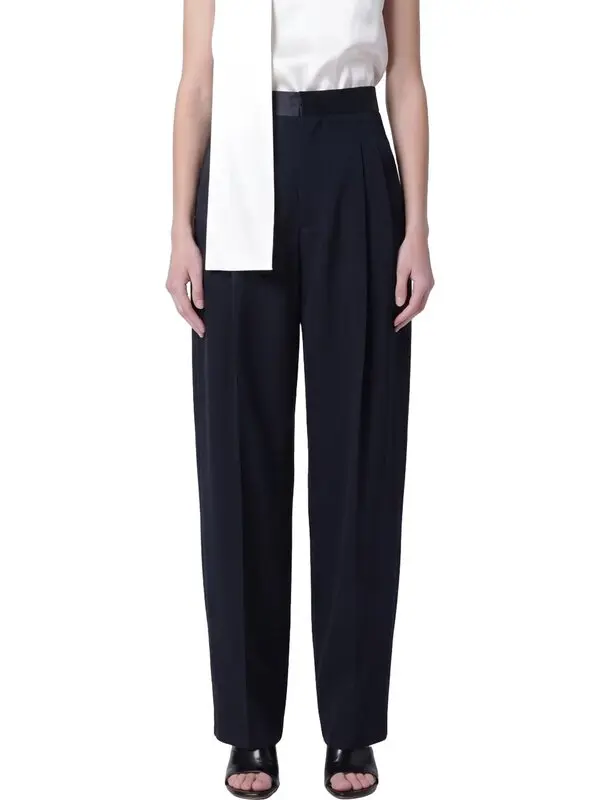 Bottega Veneta Wool Trousers - Blue