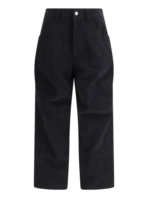 Isabel Marant Étoile Opalyna Wide-leg Cotton Twill Pants - Black