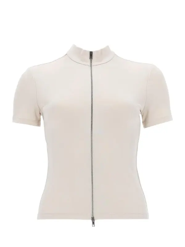 Alexander Wang Rashguard Top - Cream
