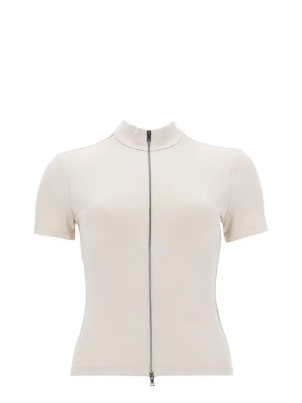 Alexander Wang Rashguard Top - Cream