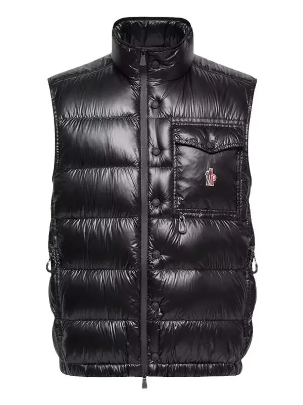 Moncler Padded Down Gilet - Black