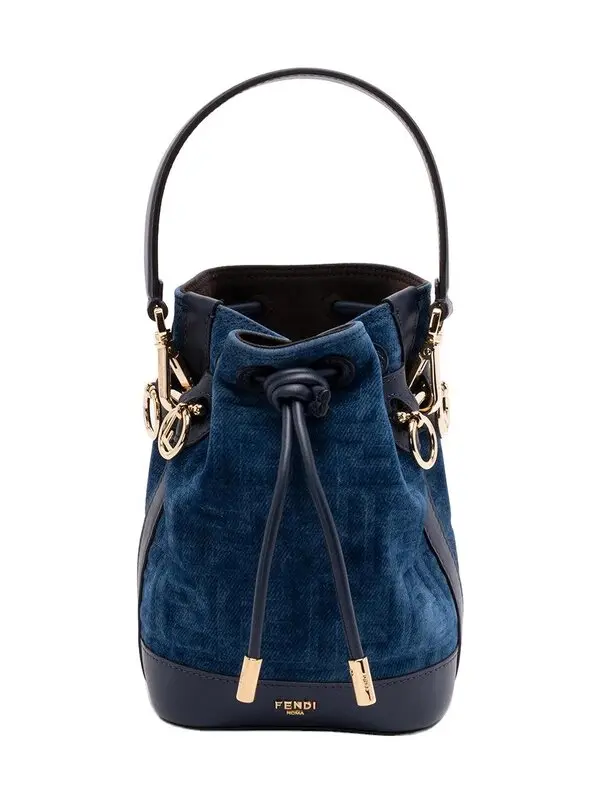 Fendi Mon Tresor Denim Mini Bag - Multicolor