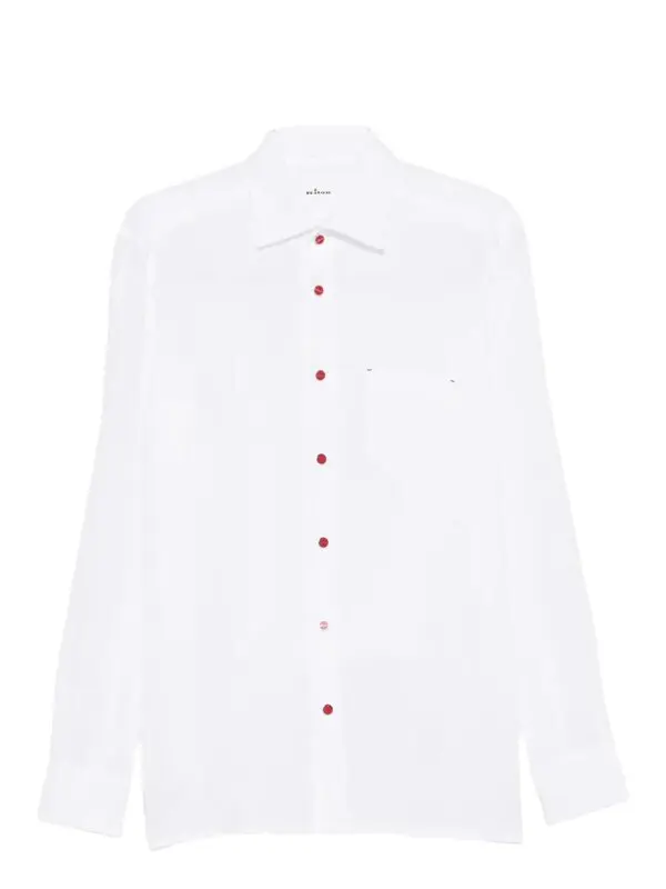 Kiton Button-up Shirt - White