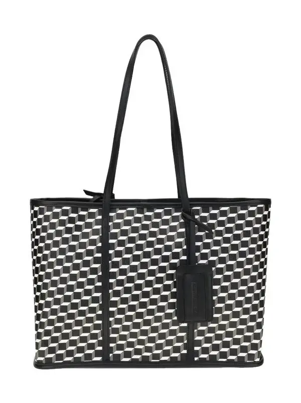 Pierre Hardy Geometric Pattern Tote Bag - Black
