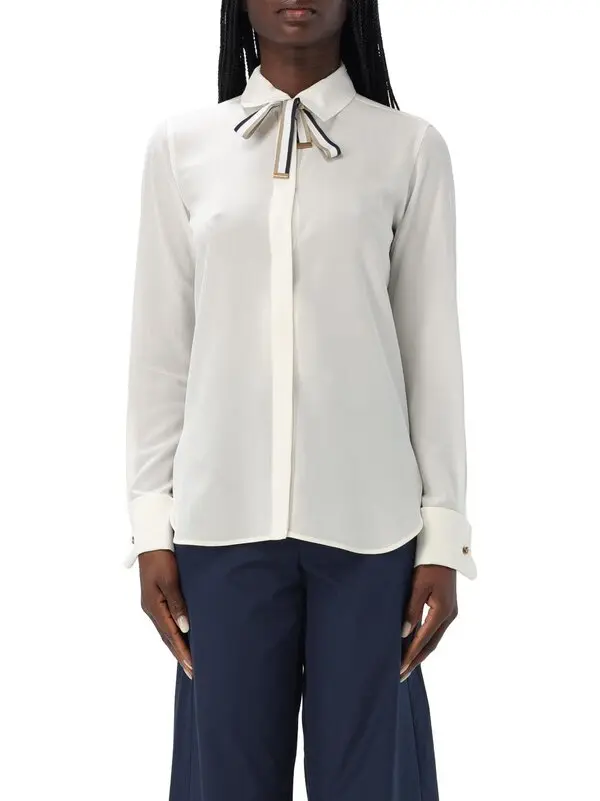 Max Mara Embellished Shirt - White