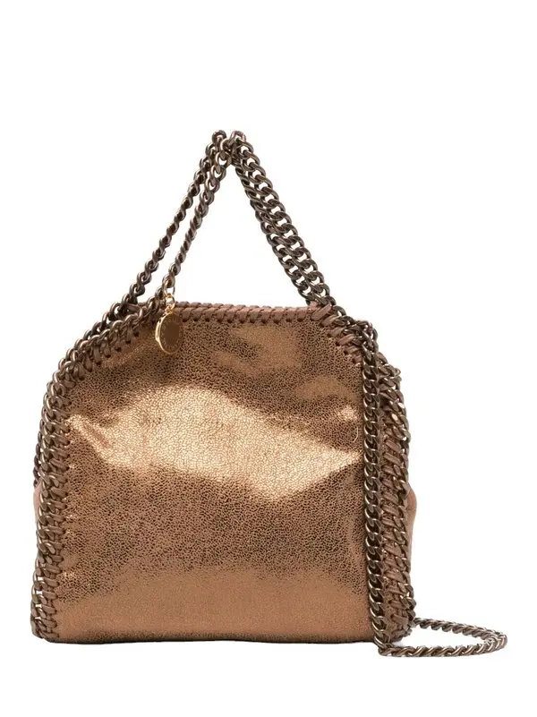 Stella McCartney Chain Trimmed Tote Bag - Silver