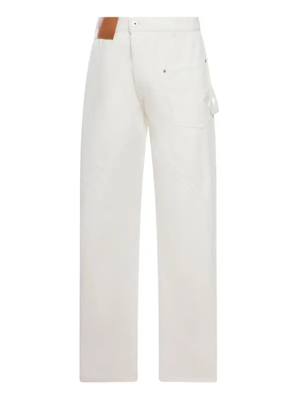 JW Anderson Twisted Denim Worker Jeans - Multicolor