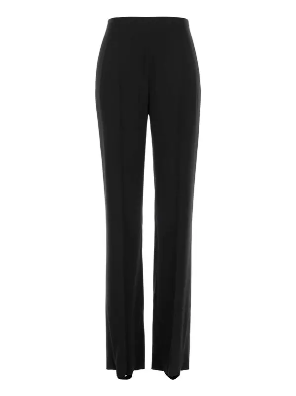 Valentino Garavani Stretch Satin Pants - Black