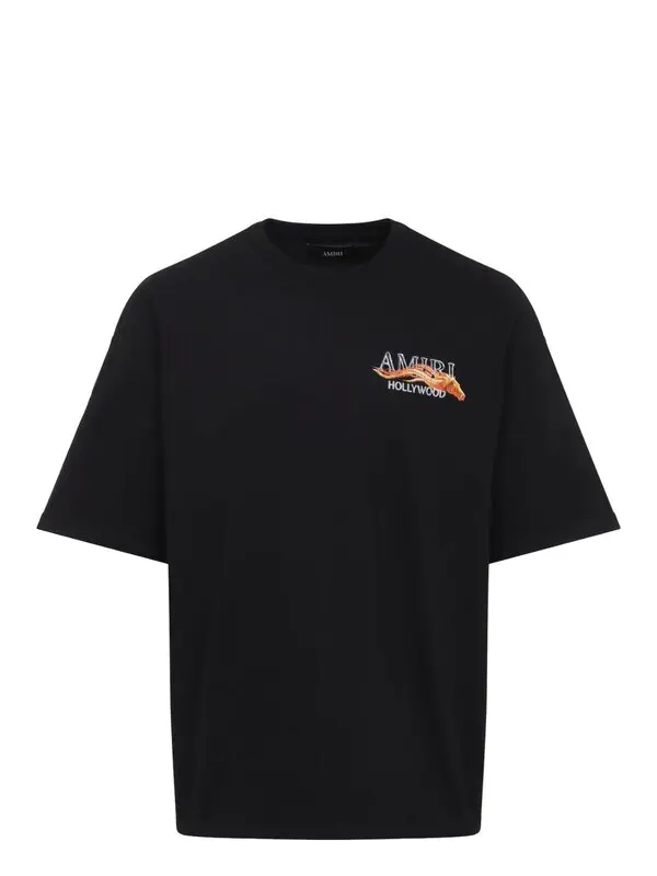 Amiri Hollywood Horse Tee - Black