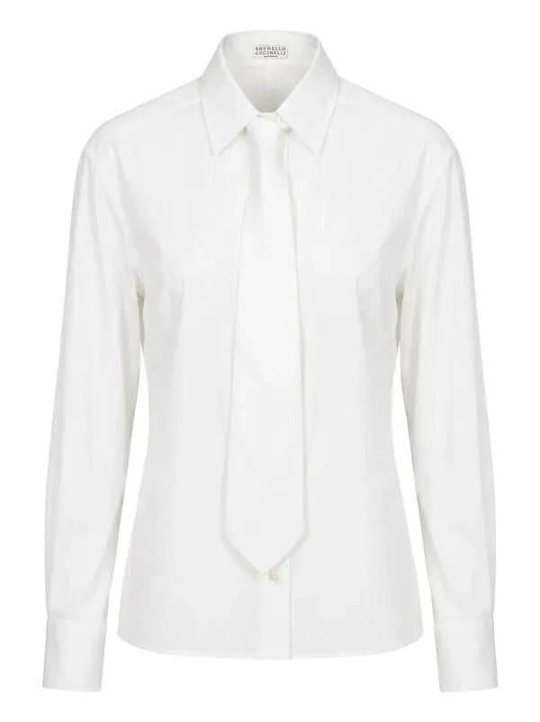 Brunello Cucinelli Striped Cotton Shirt - Multicolor