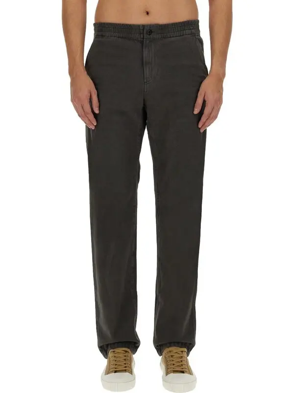 A.p.c. Chuck Pants Regular Fit, Cotton Blend - Gray