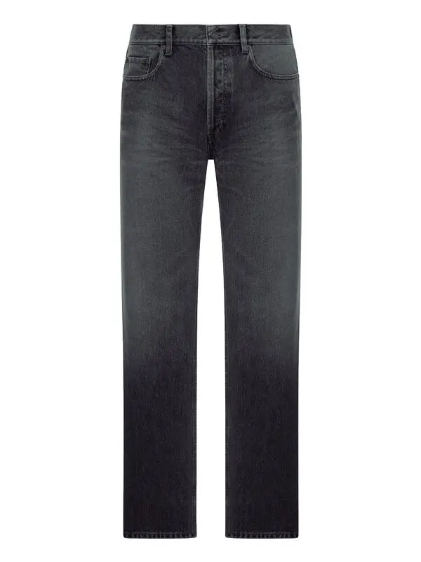 Saint Laurent Mick Long Denim Jeans - Multicolor