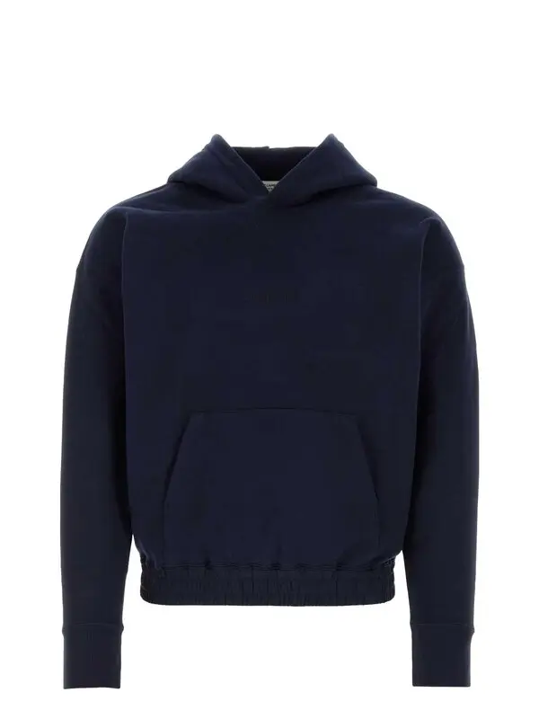 Saint Laurent Dark Cotton Sweatshirt - Blue