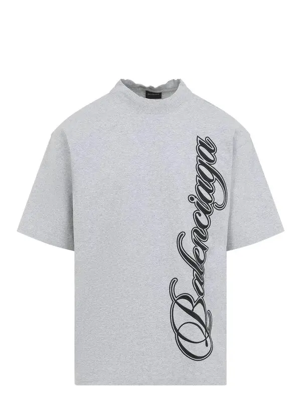 Balenciaga Medium Fit T-shirt - Gray