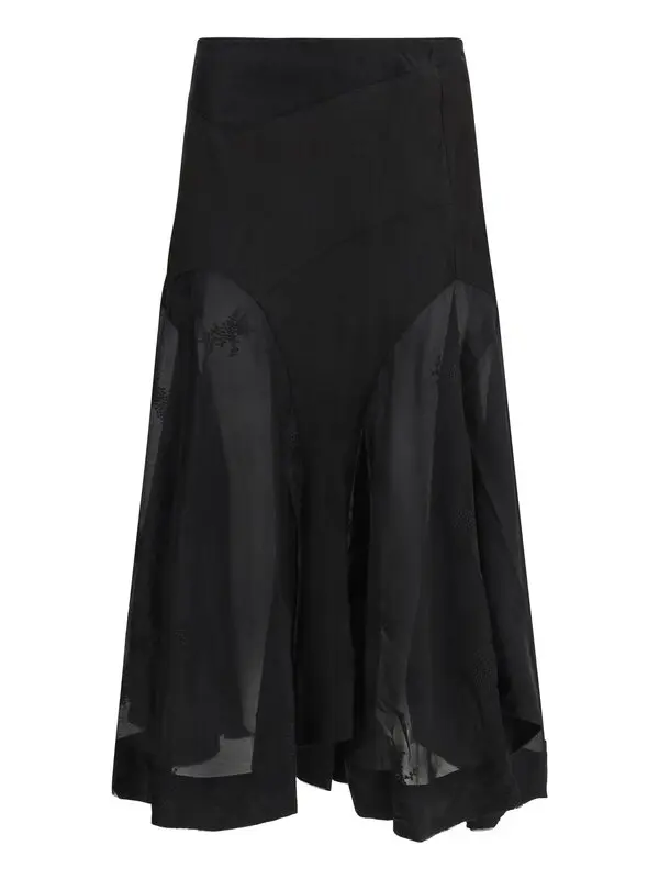Our Legacy Ethereal Veil Skirt - Black