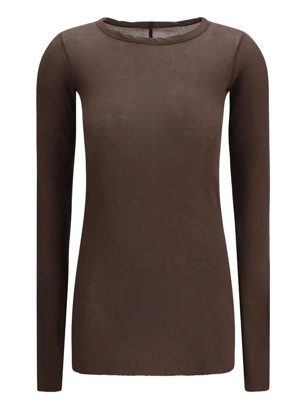 Rick Owens Long-sleeved T-shirt - Brown