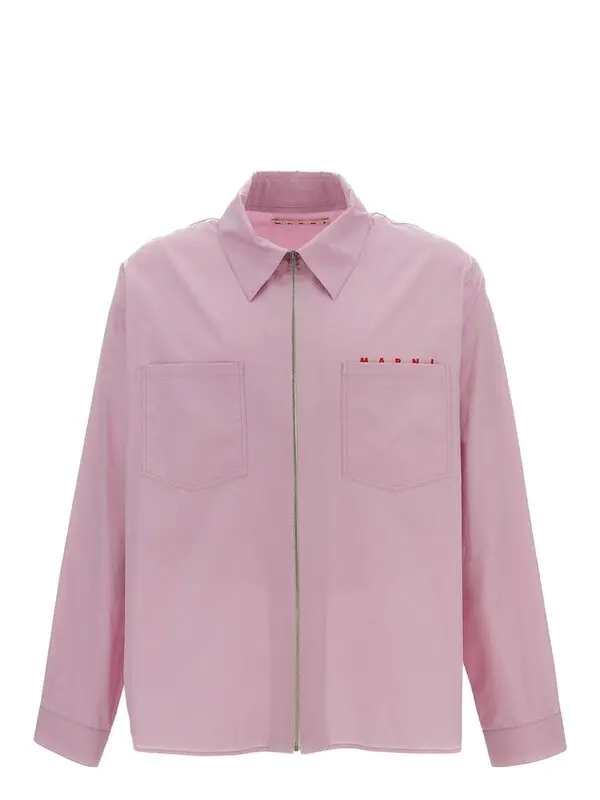 Marni Zipped Shirt - Multicolor