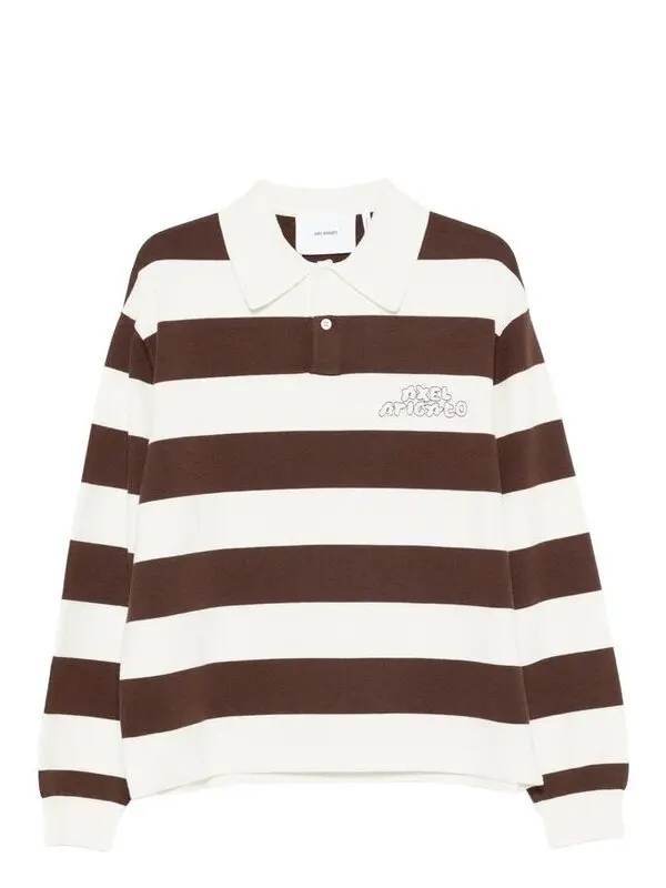 Axel Arigato Polo Shirts - Brown